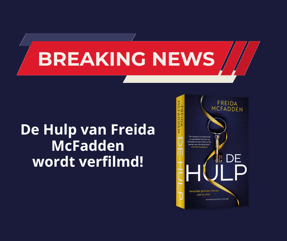 Bestseller 'De Hulp' van Freida McFadden wordt verfilmd - LAB Uitgevers